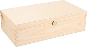 ČistéDřevo Dřevěná krabička na 2 vína XI