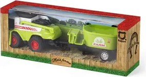 RAPPA Traktor/kombajn kovový s vlečkou / od 3 let