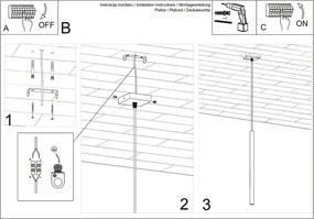 Sollux Lighting Závěsné svítidlo PASTELO 1 bordó