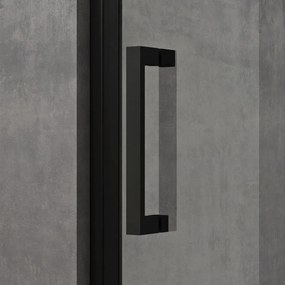 design černé sprchové dveře TERAMO 36 - 70-100cm