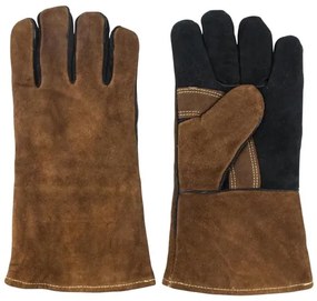 GUSTA BBQ kožené rukavice na grilování 16x33x1.5