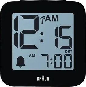 Braun BC 25 BP-DCF černá / Rádiobudík / DCF signál / Hlasový výstup /