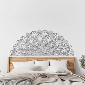 dřevo života Dřevěná mandala k posteli ŽIVOST Rozměry (cm): 120x50, Barevný vzor: Šedá