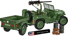 COBI 2804 Willys MB Jeep s přívěsem - Executive Edition / Stavebnice /