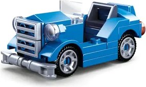 Sluban Builder M38-B0920B Modrý kabriolet / počet dílků: 44 / od 4 let