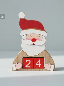 Sinsay - Adventní kalendář ve tvaru Santa Clause - vícebarevná