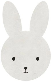 Eulenschnitt Dětský kobereček Rabbit, bílá barva, plast