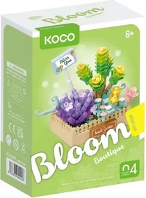 KOCO Stavebnice mini Blessings of Succulents č.4 / 232 dílků