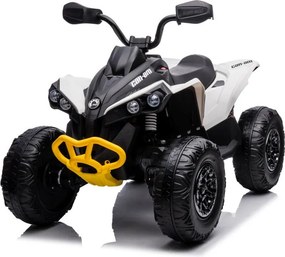 LEAN CARS Elektrická čtyřkolka CAN-AM Renegade bílá