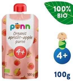 Salvest Ponn BIO Meruňka s jablkem (100 g)