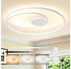 Brilagi- LED Stmívat. stropní svítidlo TWISTER LED/105W/230V pr. 100 cm bílá+DO