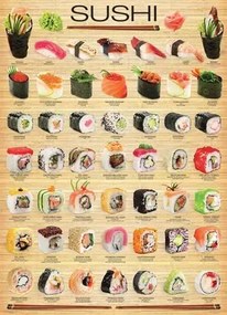 EUROGRAPHICS Puzzle Sushi / 1000 dílků / 48,9 × 67,6 cm