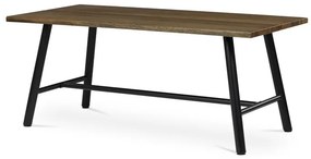 Autronic Jídelní stůl TABLON (180x90 cm / 220x90 cm) — masiv, hnědá 180 x 90 cm