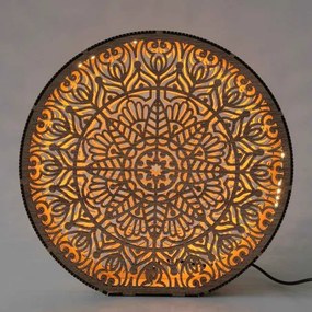 LED noční lampa Mandala – dřevěná dekorace domova| SENTOP LED0604
