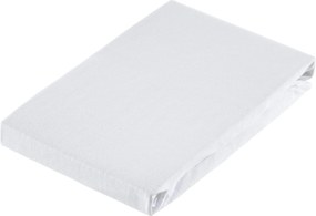 XXXLutz ELASTICKÉ PROSTĚRADLO, žerzej, bílá, 160/220 cm Dieter Knoll - Prostěradla - 004996001601