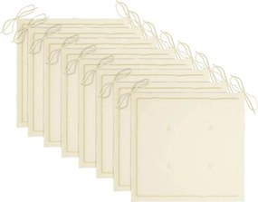 Zahradní židle s poduškami 8 ks masivní akáciové dřevo šedé 3078224