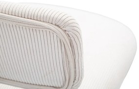 Designová barová otočná židle Caelius bílá