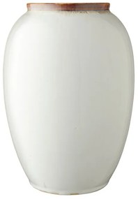 Bitz Kameninová váza 25 cm Cream