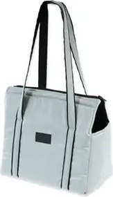 Dog Fantasy Taška Platinum světle stříbrná 40cm