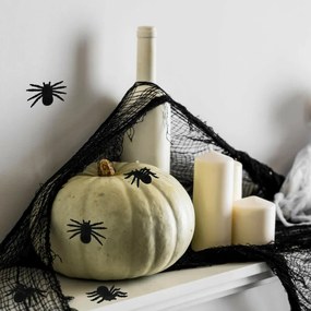 Umělý pavouk 11cm SPRINGOS HALLOWEEN černý sada 2ks