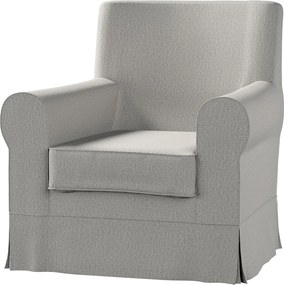 Potah na křeslo IKEA Ektorp Jennylund barva šedá látka pletený vzor