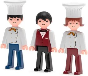 EFKO Figurky Igráček Trio Vaříme / 3 figurky s doplňky / 7,5 cm / od 3