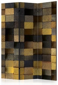 Paraván - Wooden cubes [Room Dividers]