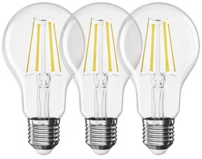 Žárovka Filament LED E27 5,9W bílá přírodní EMOS ZF5D43.3 sada 3ks