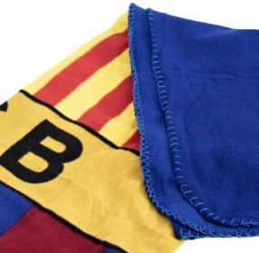 Polar fleece deka FC Barcelona - 120 x 150 cm