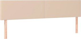 Box spring postel s matrací cappuccino 180 x 200 cm umělá kůže 3141022