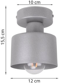 Stropní svítidlo PATTAYA, 1x kovové stínítko (výběr ze 3 barev)