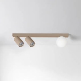 BRILAGI - Bodové svítidlo SELE BALL 2xGU10/30W/230V + 1xG9/10W béžová