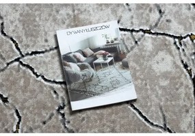 Dywany Luszczow Kusový koberec GLOSS 529A 53 Mramor, kámen, slonová kost / béžový Rozměr koberce: 160 x 220 cm