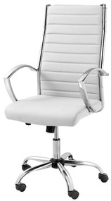 Kancelářská židle Big Deal 107-117cm bílá