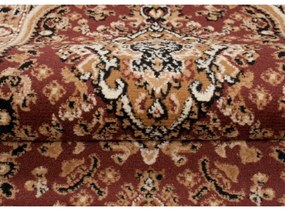 Kusový koberec PP Akay hnědý atyp 100x250cm