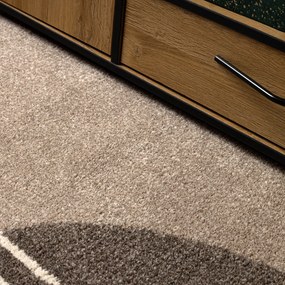 Dywany Łuszczów, Kusový koberec Fusion 0810 beige/brown, 80x150, vícebarevná, kancelář