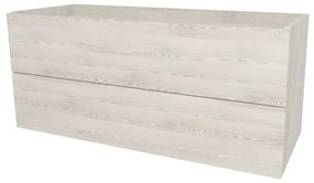 Mereo Aira, koupelnová skříňka 121 cm, Multidecor, White Loft Pine CN793SWLP1