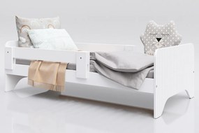Ourbaby rookie bed postel + úložný prostor 160x80 cm bílá