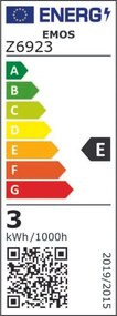 EMOS LED žárovka 2,3W E14 do lednic Z6923