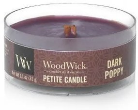 WoodWick Svíčka Petite Dark Poppy, 31 g