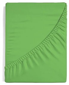 Matějovský napínací prostěradlo jersey Zelené na matraci: 140 x 200 cm