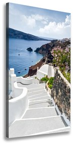 Wallmuralia Vertikální Foto obraz na plátně Santorini Řecko 50x100
