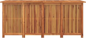 Zahradní úložný box 175 x 80 x 75 cm masivní akáciové dřevo 319708