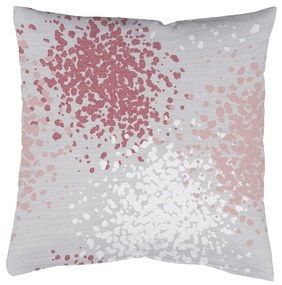 Home Wohnideen Povlak na polštář sametový, potisk, Spotti, Růžová Rozměr textilu: 40 x 40 cm