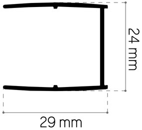 Glass 1989 Soho - Sprchový kout otevíravé dveře, velikost vaničky 90 cm, profily chromové, čiré sklo, GQW0004T500