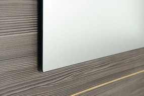 Sapho, PLAIN zrcadlo 120x60cm, zaoblené rohy, bez uchycení, 1501-29