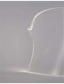 Nova Luce Stolní LED lampa SIDERNO zlatý hliník a akryl 1x6W 3000K