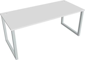 Kancelářský pracovní stůl Hobis USO 1800, bílá RAL 9016, deskabuk