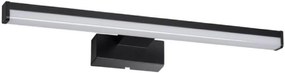 Sapho Kanlux - LED svítidlo Asten, 400x42x110 mm, 8W, matná černá 26683
