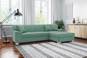 XXXLutz ROHOVÁ SEDAČKA, textil, mátově zelená MID.YOU - Sedací soupravy - 001776008305